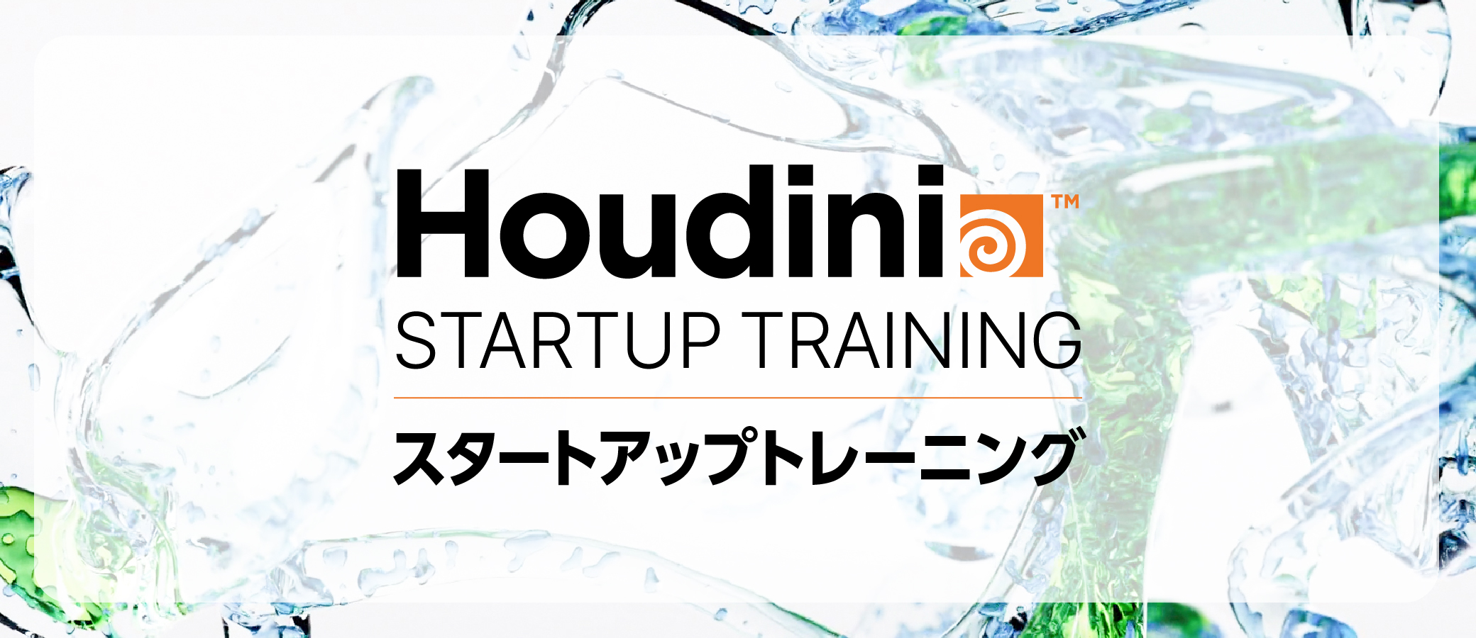 Houdini スタートアップ トレーニング | 株式会社ボーンデジタル